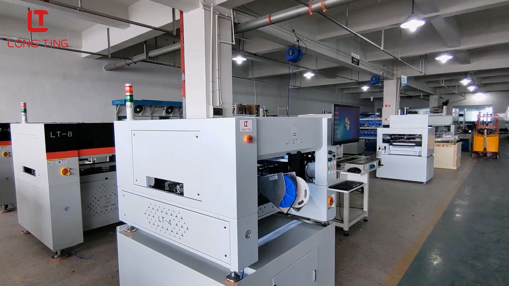 LED board placement by LT4 PNP machine - Wenzhou Longting Technology Co ...